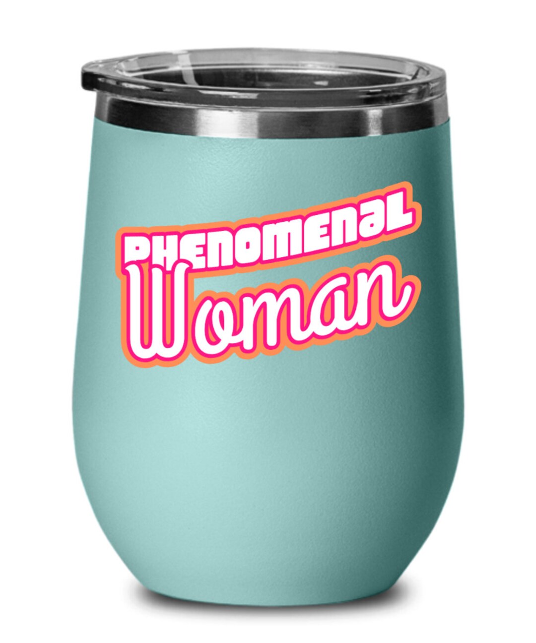Phenomenal Woman Wine Glass- International Women's Day Stemless Wine ...