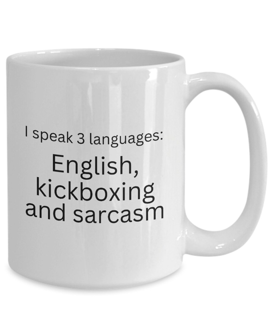 Funny Kickboxing Mug, Kickboxer Coffee Cup, College Graduation ...