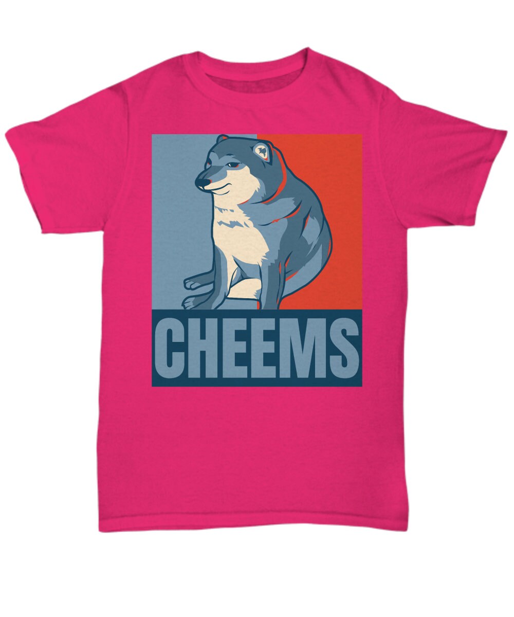 Cheems Dogecoin Tee Dogecoin Shirt for Dad, in Cheemsburger We Trust ...