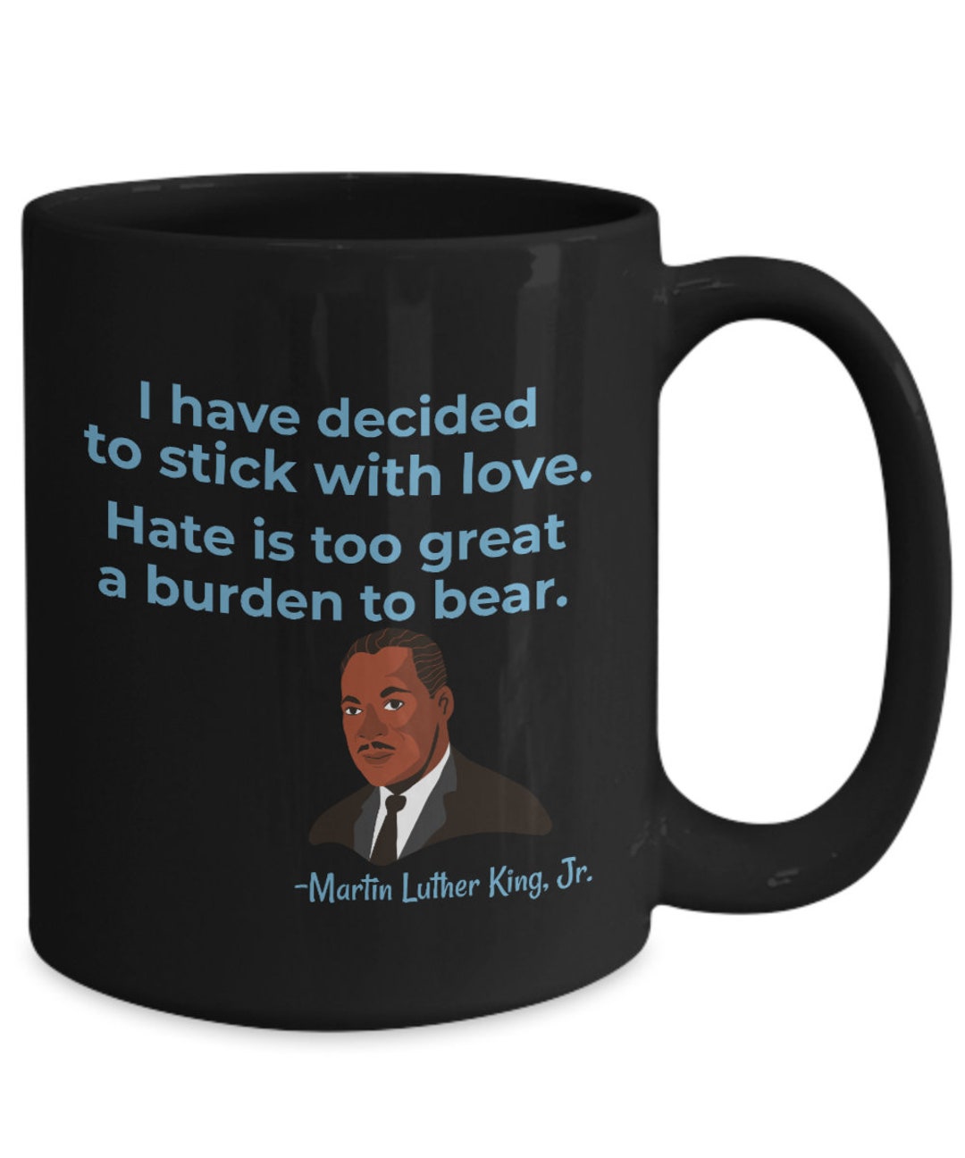 Martin Luther King Jr. Mug: Civil Rights Coffee Cup, BLM Gift ...