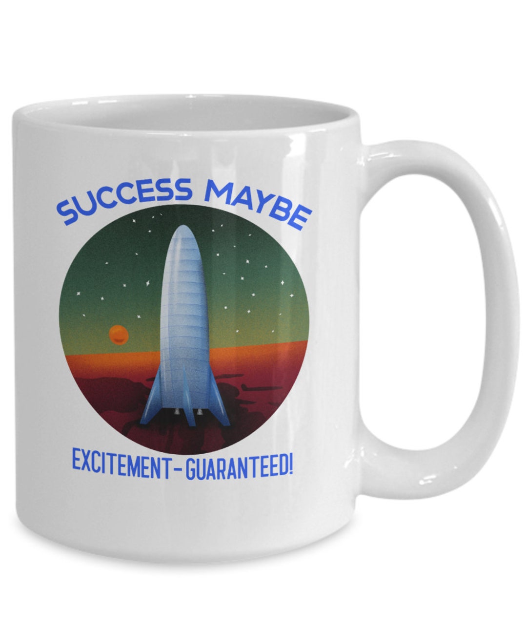 Elon Musk Space Ship Mug Space Launch Coffee Cup, to Infinity Gift ...