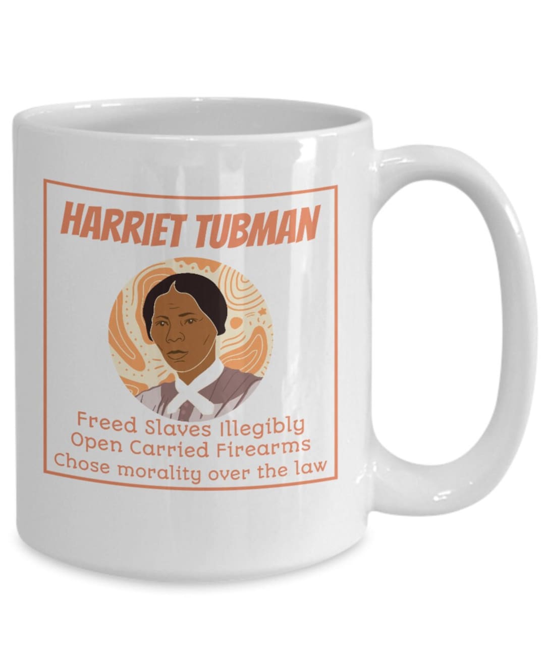 Harriet Tubman Mug- Anti-state Harriet Tubman Coffee Cup, Libertarian ...