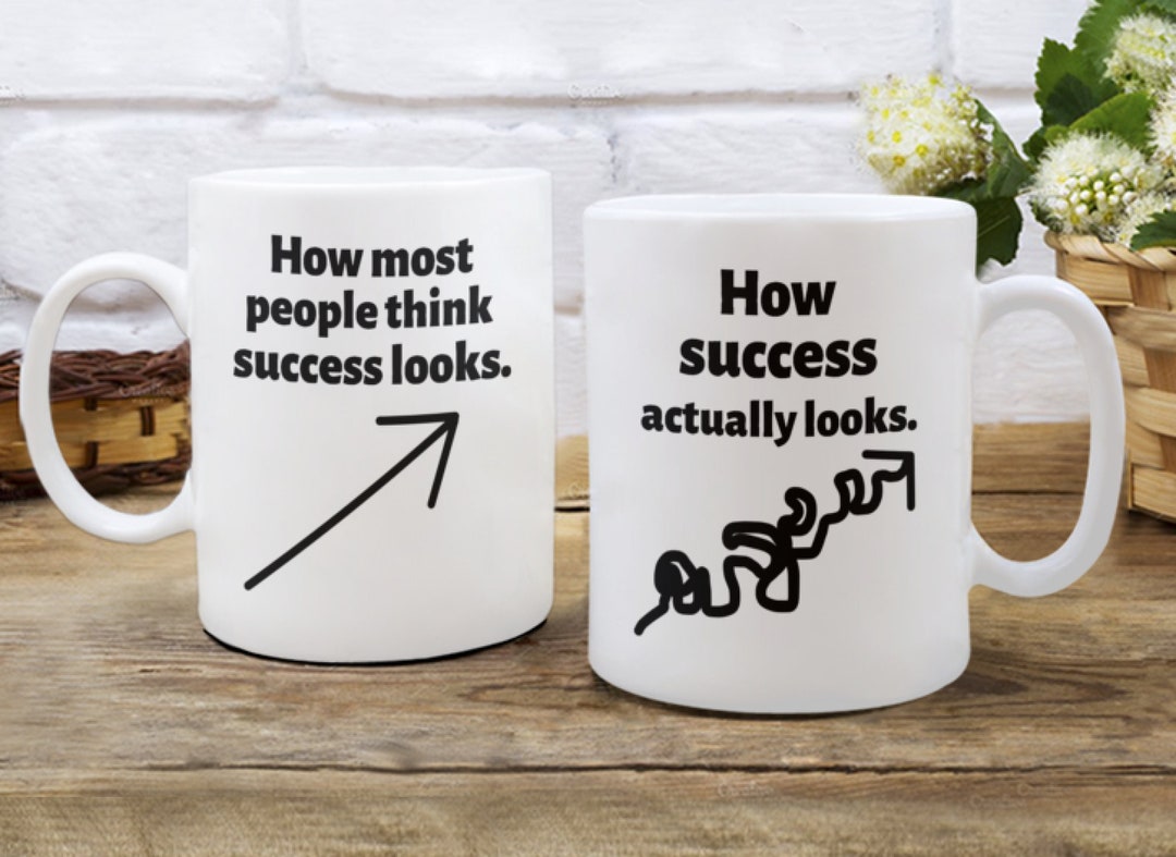 Inspirational Quotes Mug Success Quote Coffee Cup, Entrepreneur Gifts ...