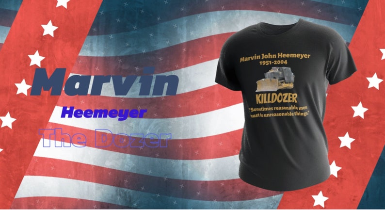 Libertarian T-shirt- Marvin Heemeyer and Killdozer Tee, June 4, 2004 ...