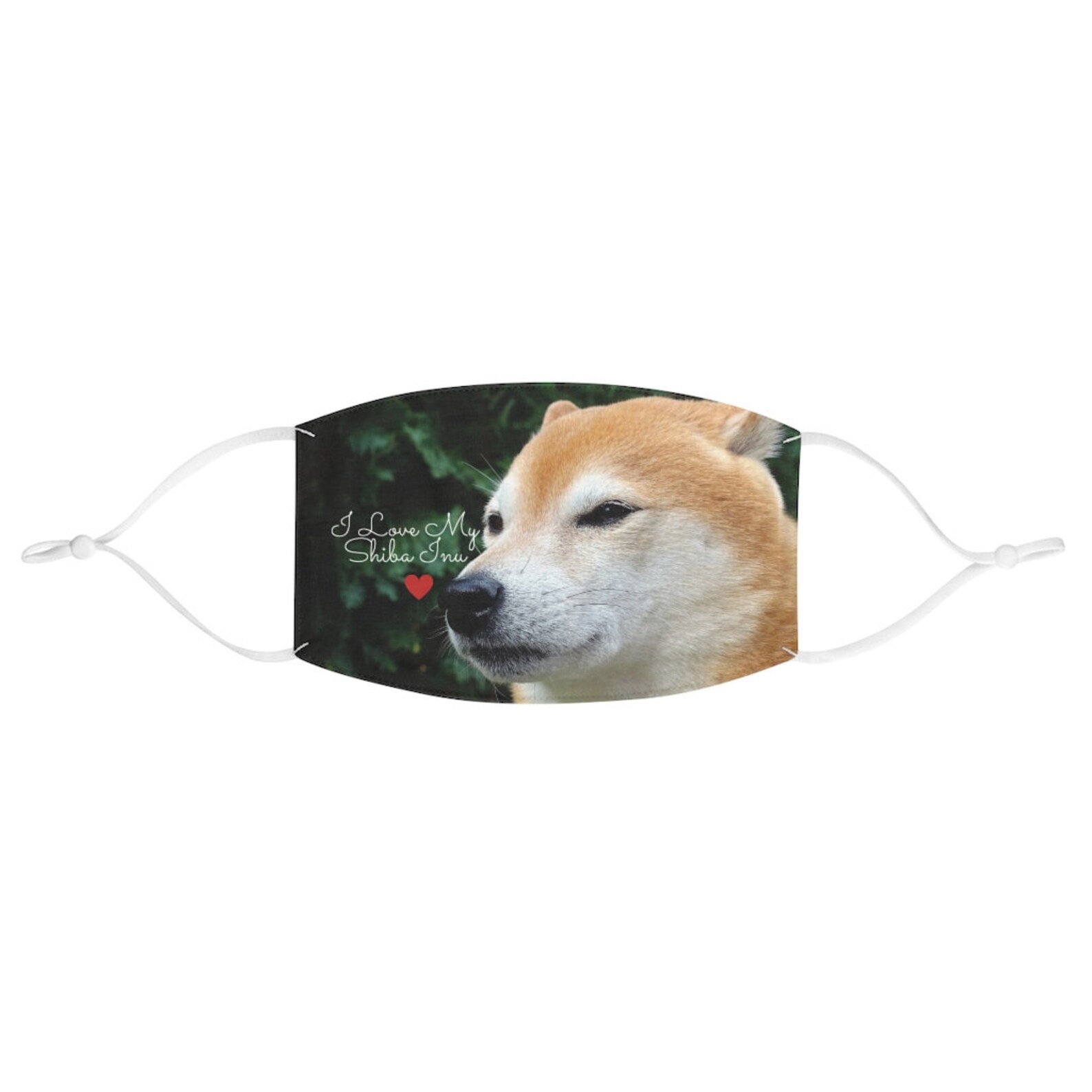 Shiba Inu Face Mask Japanese Shiba Unu Dog Breed Shiba dog | Etsy
