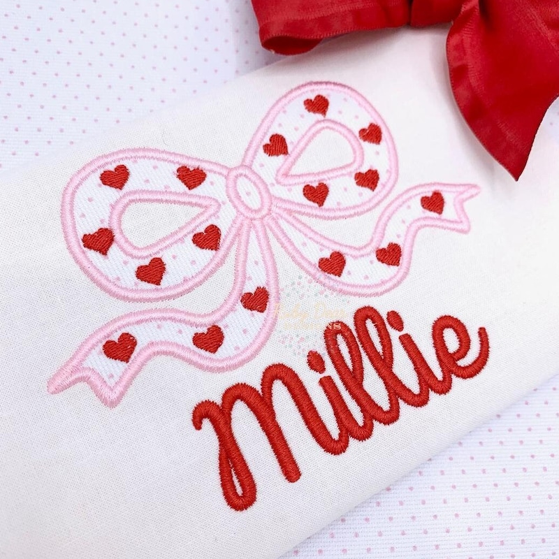 Satin Bows for Valentines - Etsy