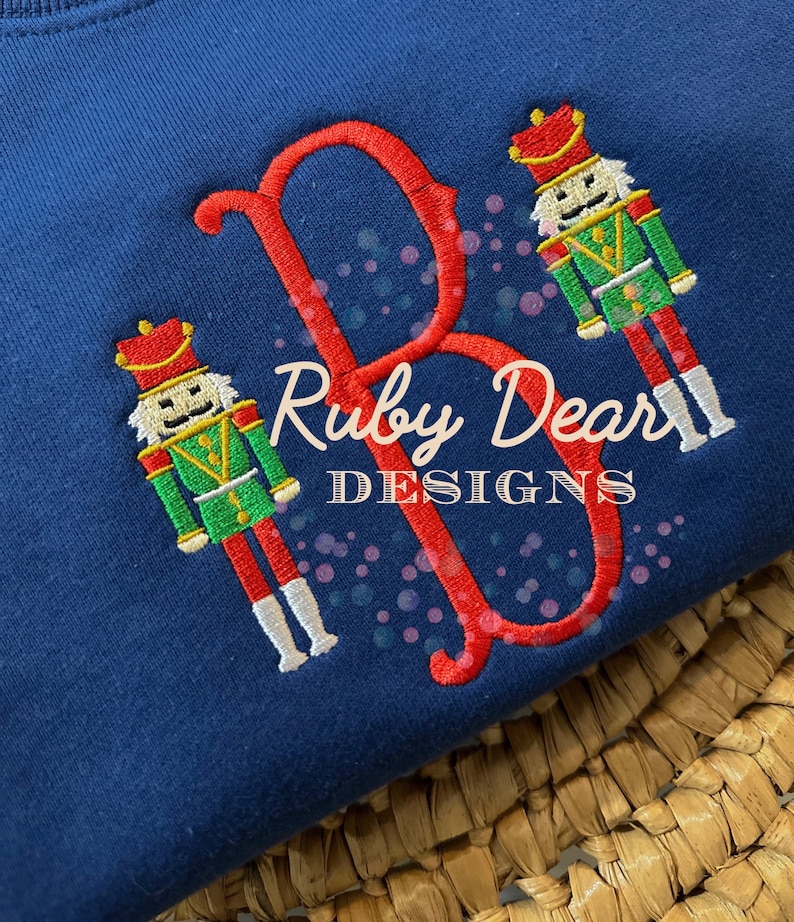 Nutcracker Mini Satin and Fill Stitch Machine Embroidery Design - Etsy