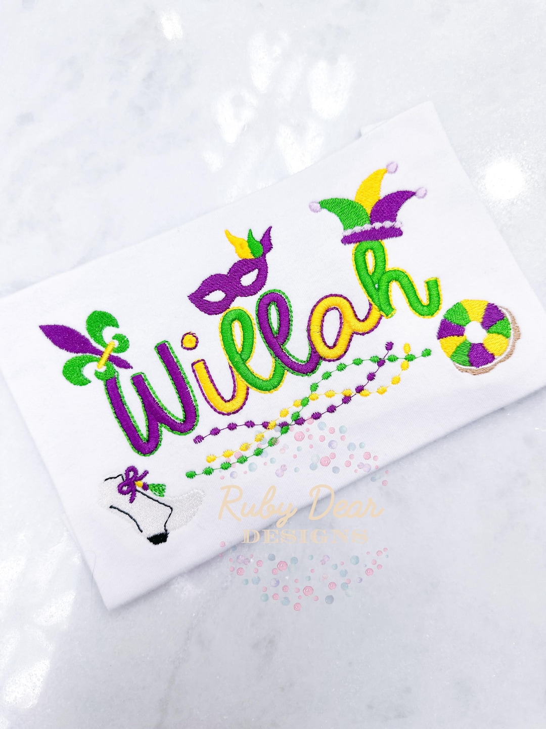 Build Your Own Mardi Gras Minis Bundle of 6 Designs Satin Fill and Bean ...