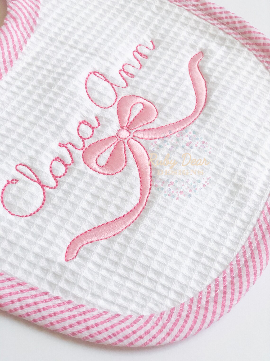 Satin Bow Machine Embroidery Design - Etsy