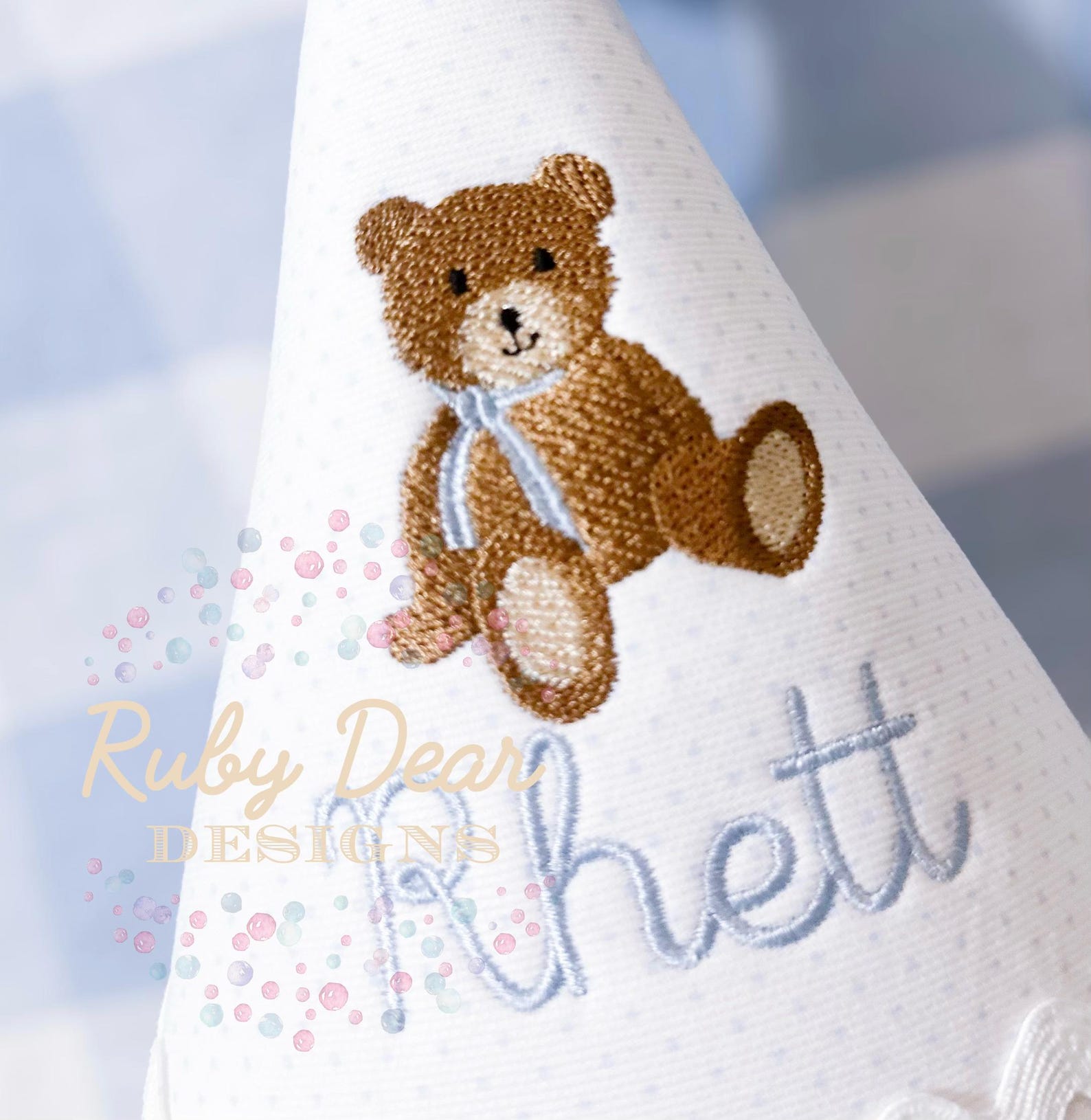 Teddy Bear Mini Fill and Satin Stitch Machine Embroidery Design - Etsy