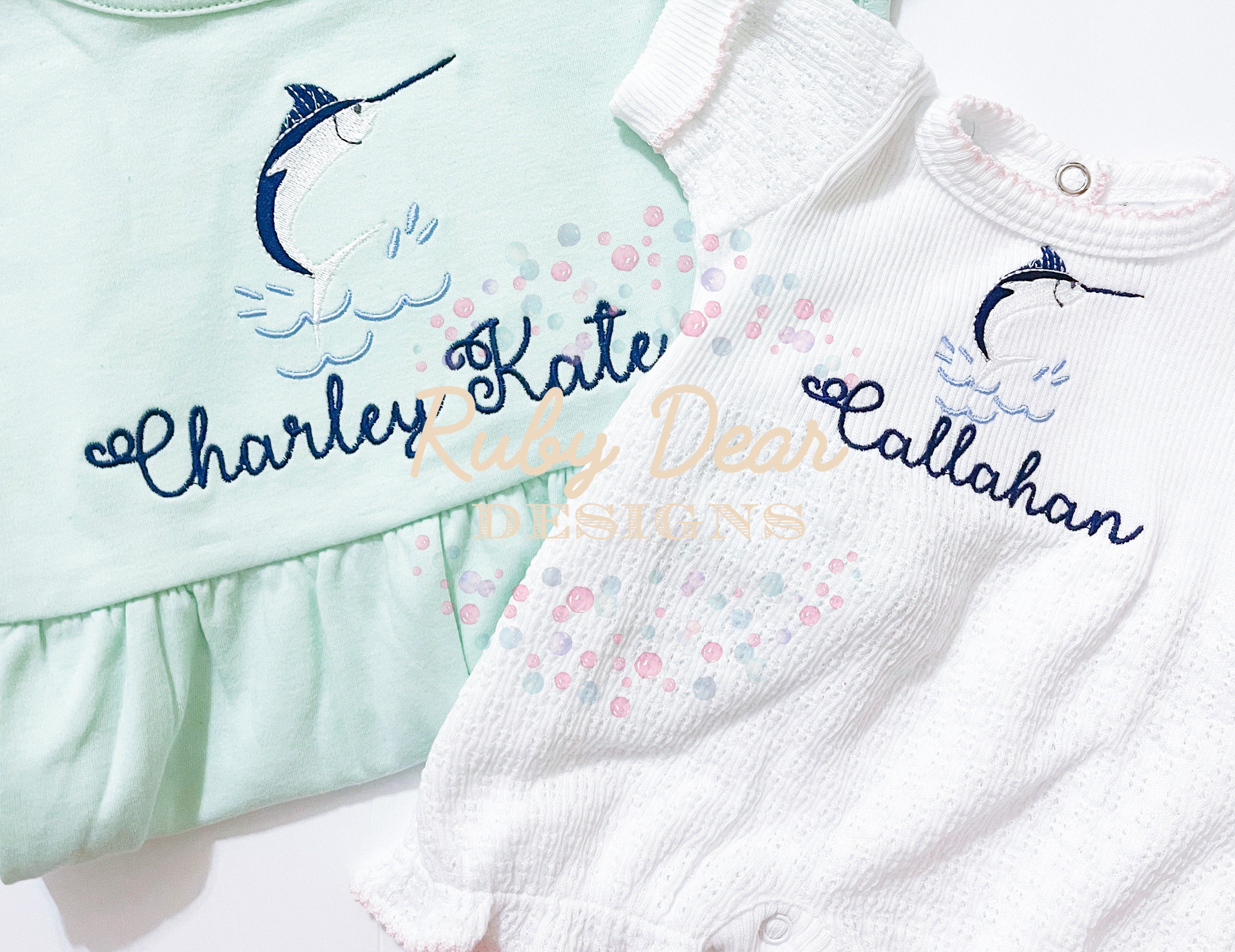 Jumping Marlin Machine Embroidery Design - Etsy