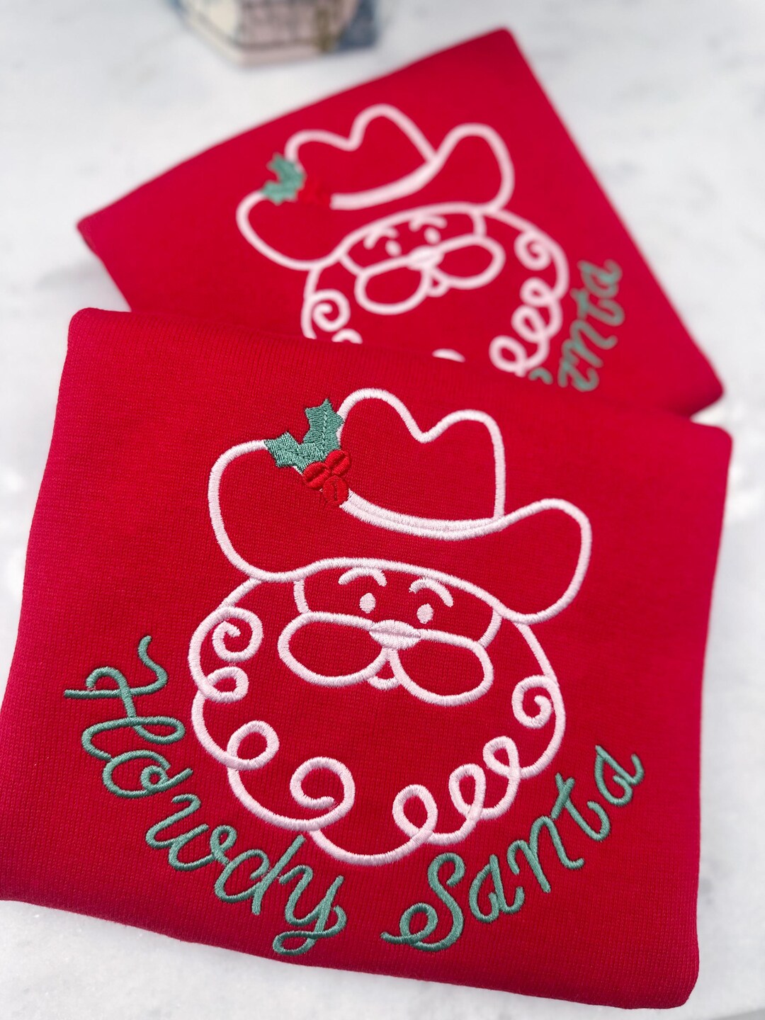 Cowboy Santa Satin Stitch Outline Machine Embroidery Design - Etsy