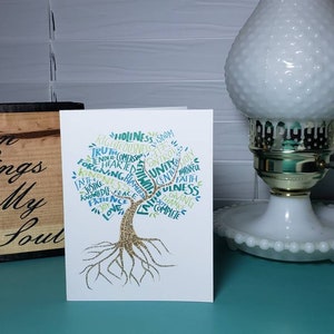 Names of God Word Art Greeting Cards--christian--bible Verse--scripture ...