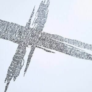 METAL Print of Psalm 22 the Cross- Christian Word Art--names of Jesus ...