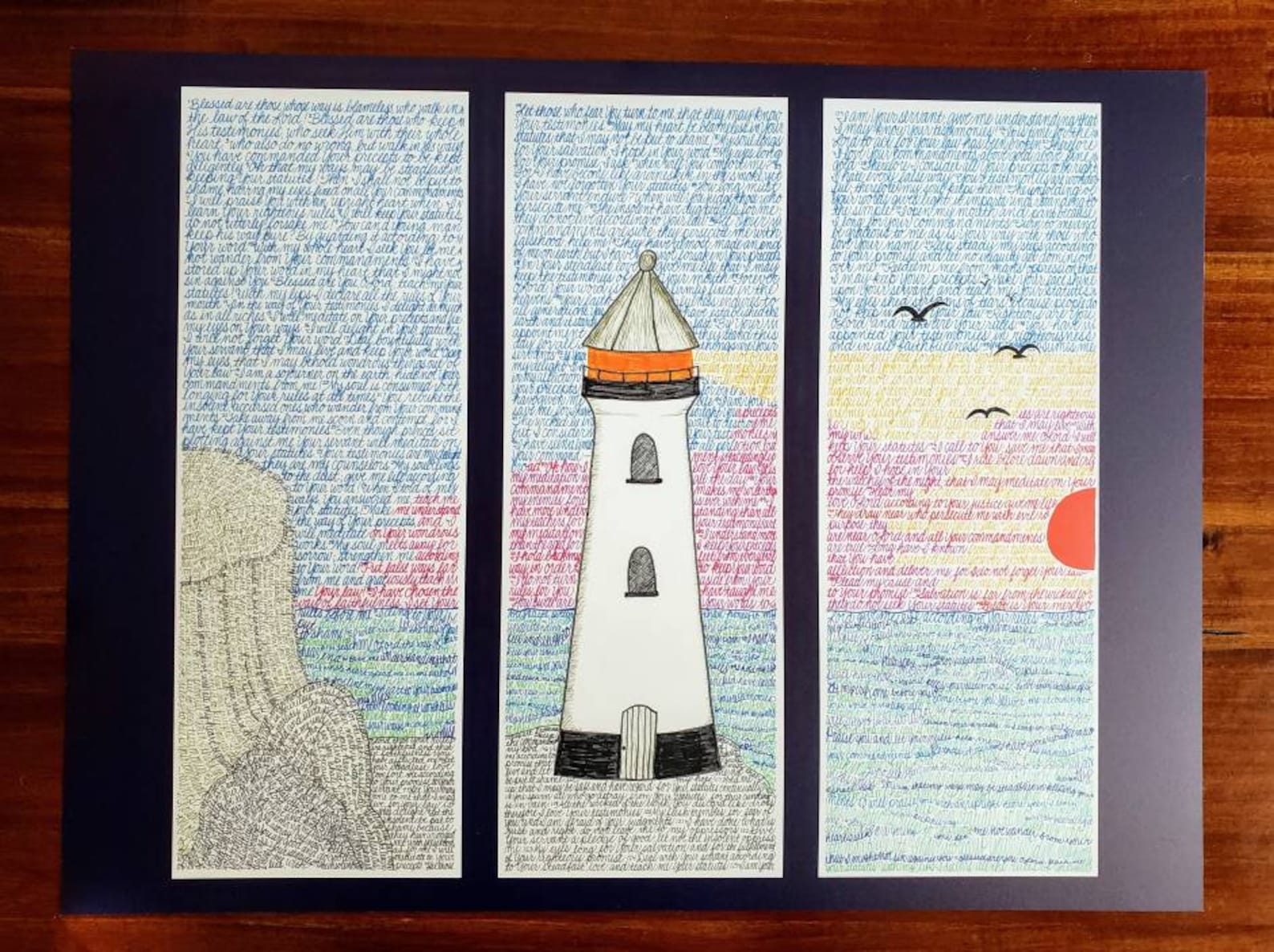 Names of God Word Art Greeting Cardschristianbible | Etsy