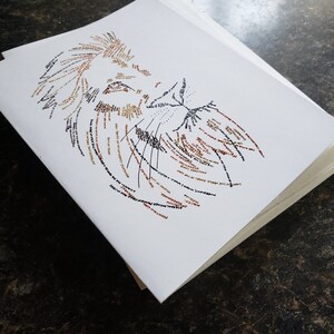 Lion of Judah Word Art Greeting Cards - Names of Jesus - Etsy