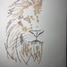 Lion of Judah Word Art Print--names of God Jesus Christian Scripture ...