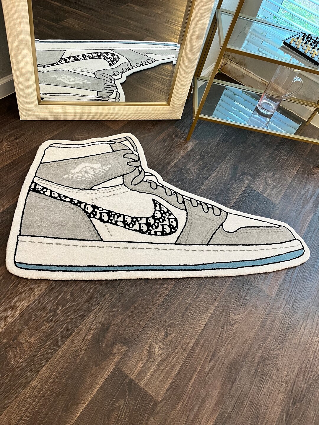 Shoe Rug, Nike Rug, Jordan Rug, Retro Rug, Boys Room Rugs, Game Room ...