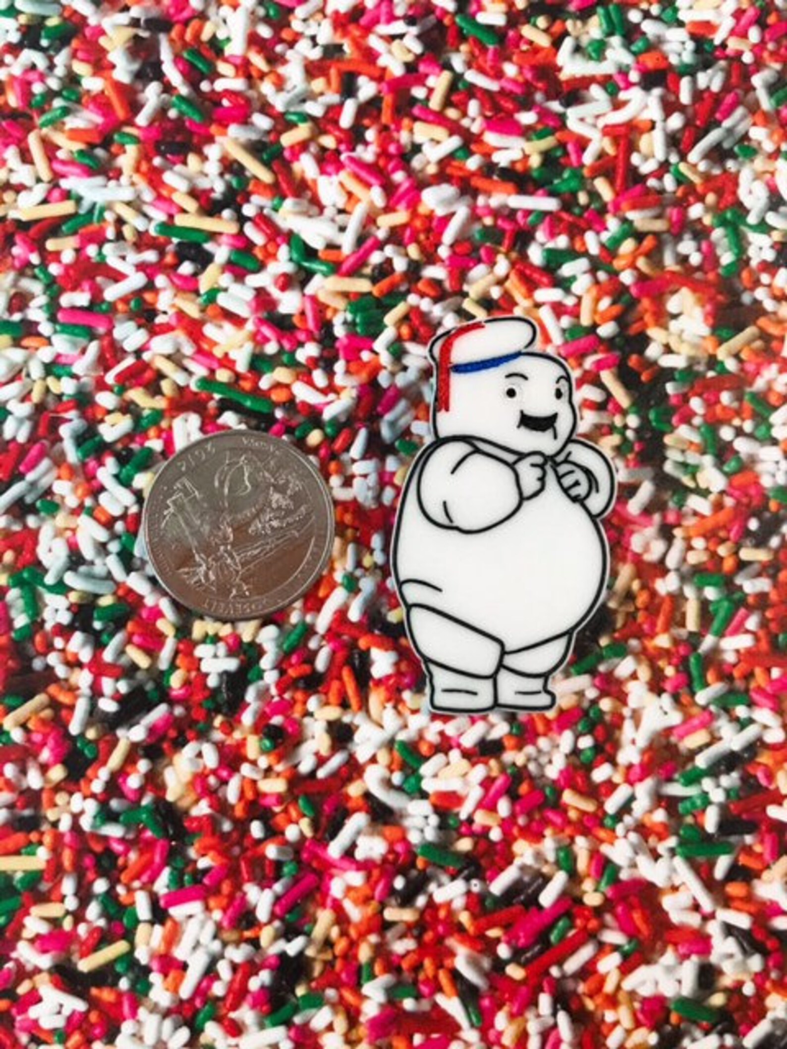 Mini Stay Puft Marshmallow Man Mini Stay Puft Pin Stay Puft - Etsy