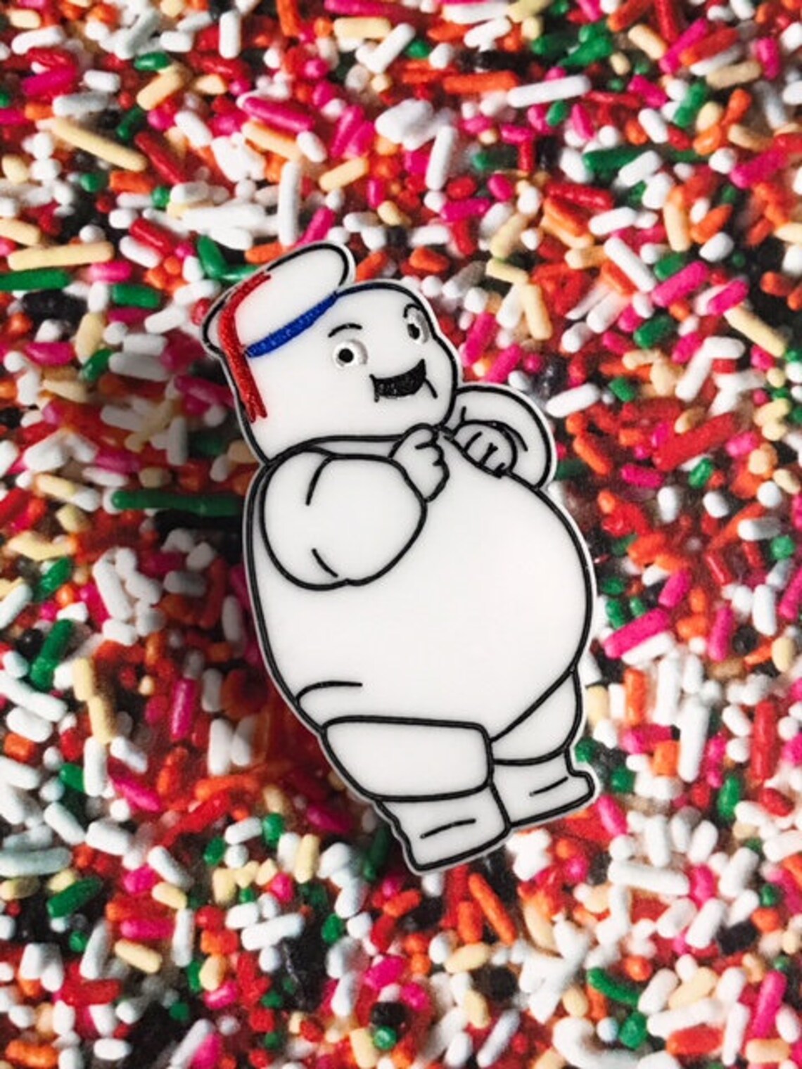 Mini Stay Puft Marshmallow Man Mini Stay Puft Pin Stay Puft | Etsy