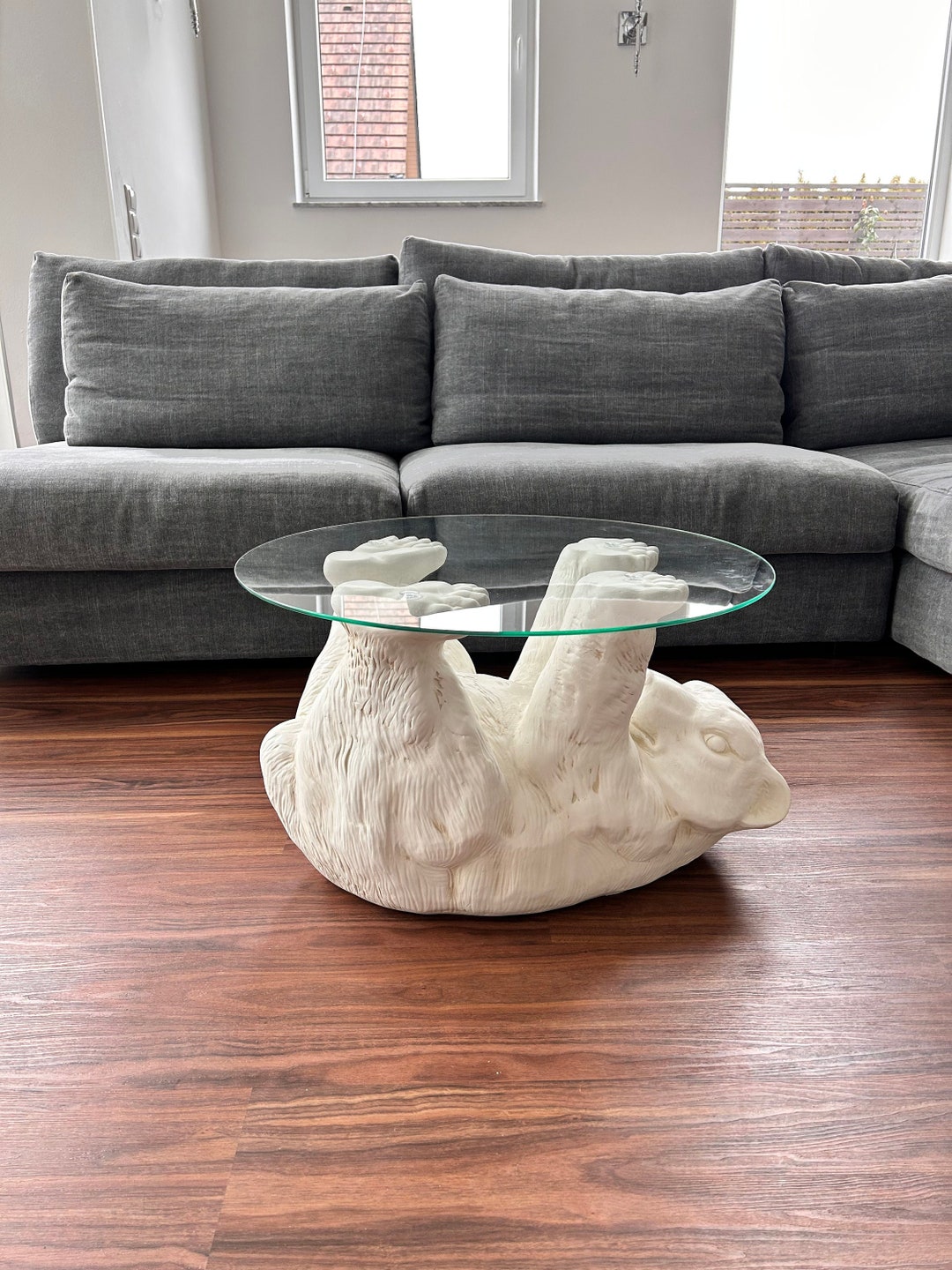 Bear Table Teddy Bear Table Unique Decoration of Your Home - Etsy