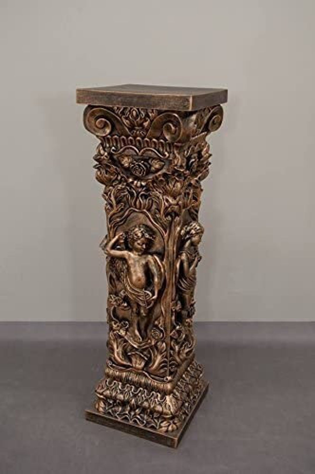 Angel Column, Beautifully Decorated, Unique Decoration for Your Home ...