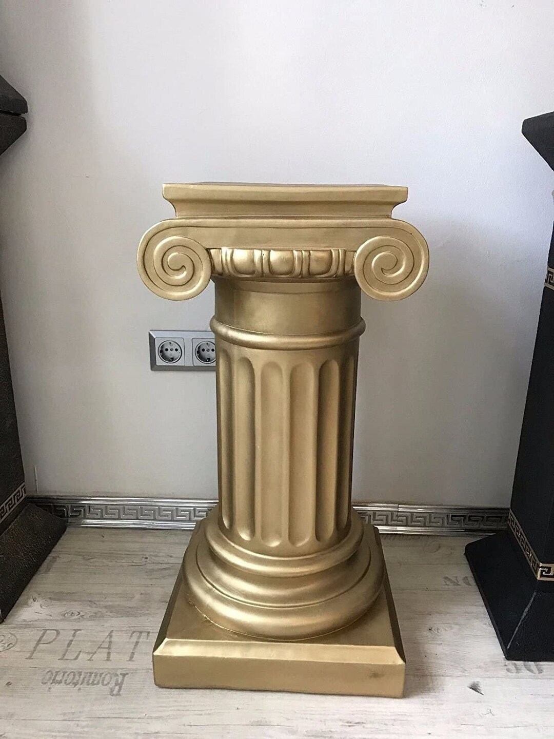 Beautiful Golden Column, Unique Decoration for Your Home, Perfect for a ...