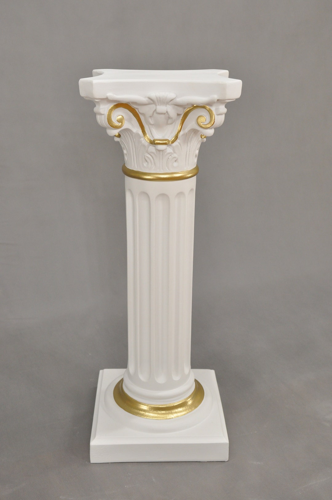Pillar Column Pedestal Base Flower Stand Hand Made and Painted - Etsy