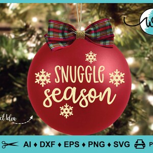 Snuggle Season Svg, Winter Logo SVG, Snowflake SVG, Christmas SVG ...