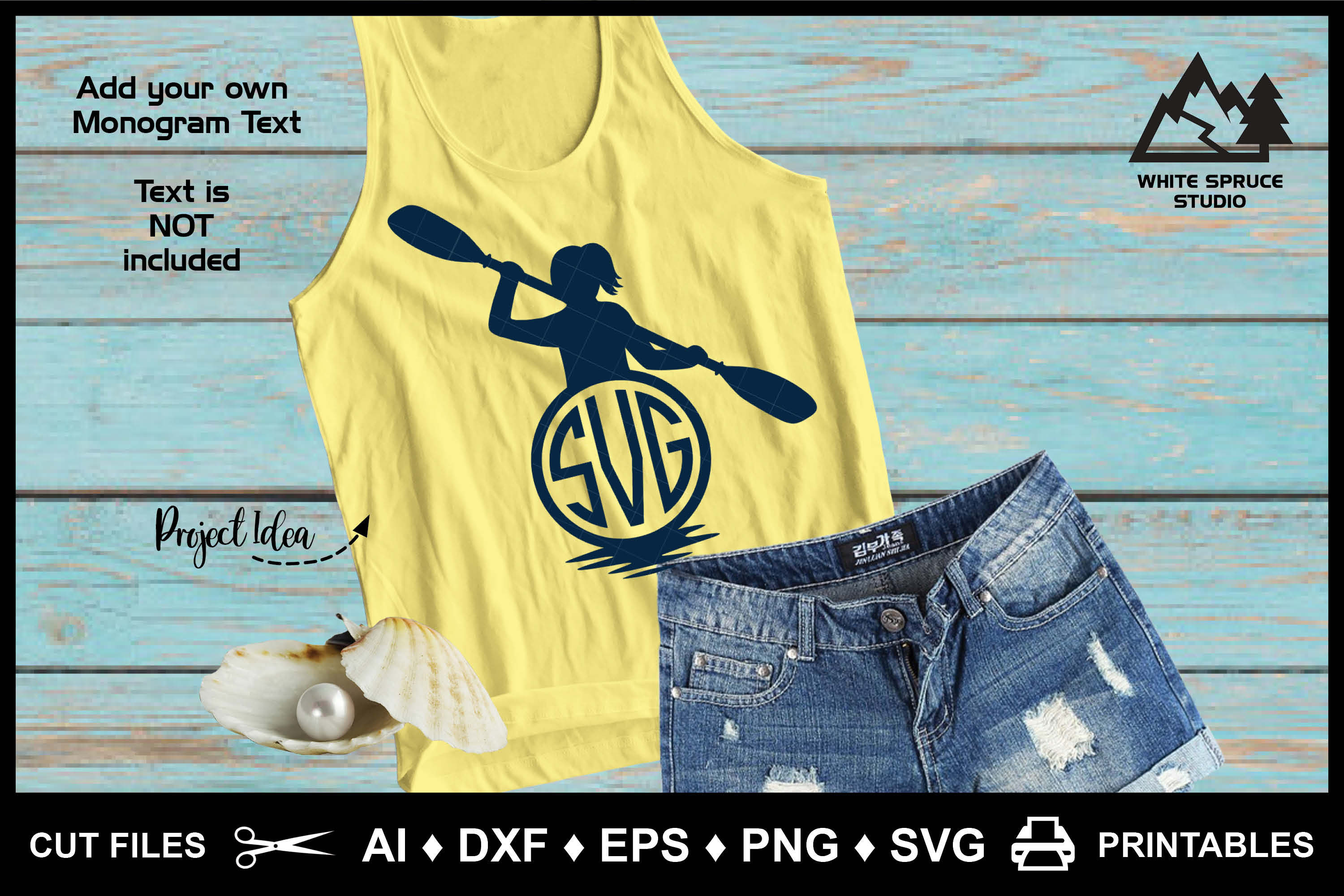 Svg Kayak Logo SVG Kayak Monogram Man Woman Kayak Logo SVG - Etsy