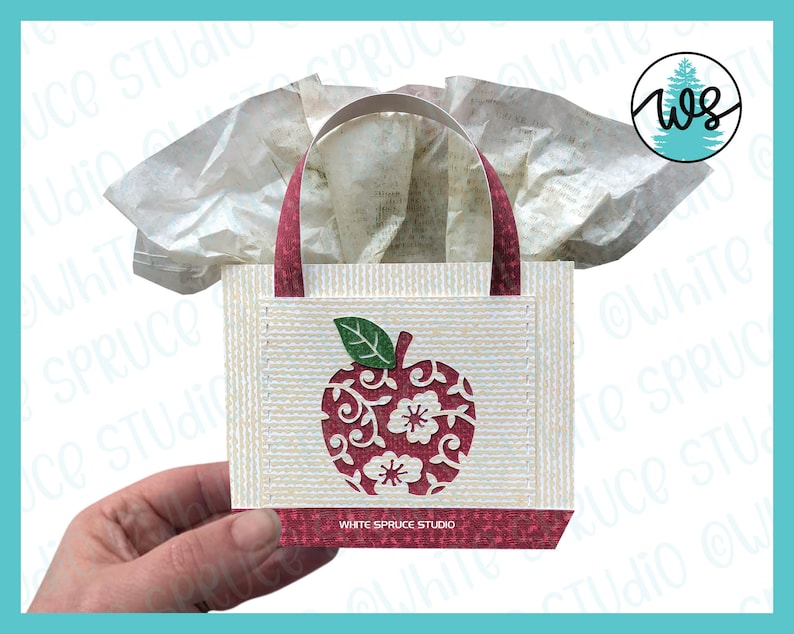 3D Paper Purse SVG Paper Purse Template Svg Teacher Gift - Etsy Israel