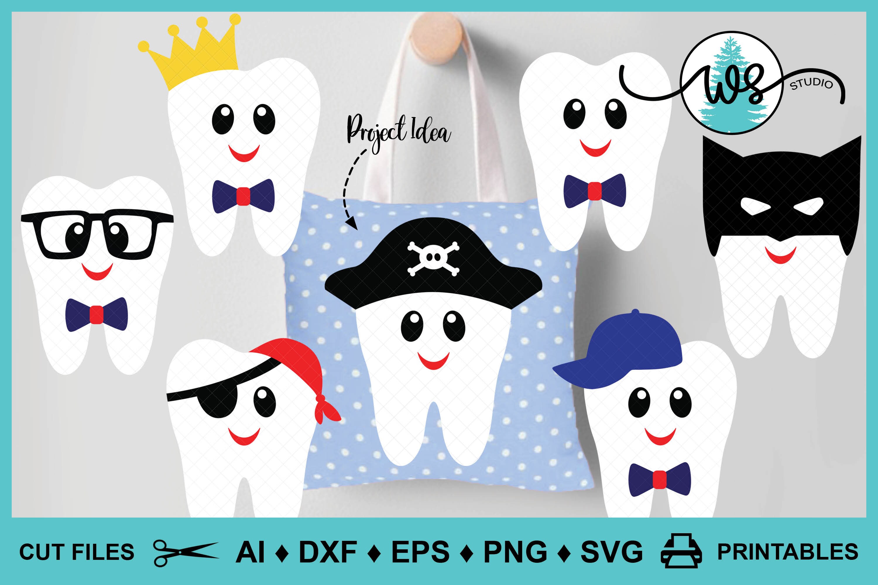 Tooth Fairy Tooth SVG Tooth Fairy SVG Cartoon Tooth SVG - Etsy Canada