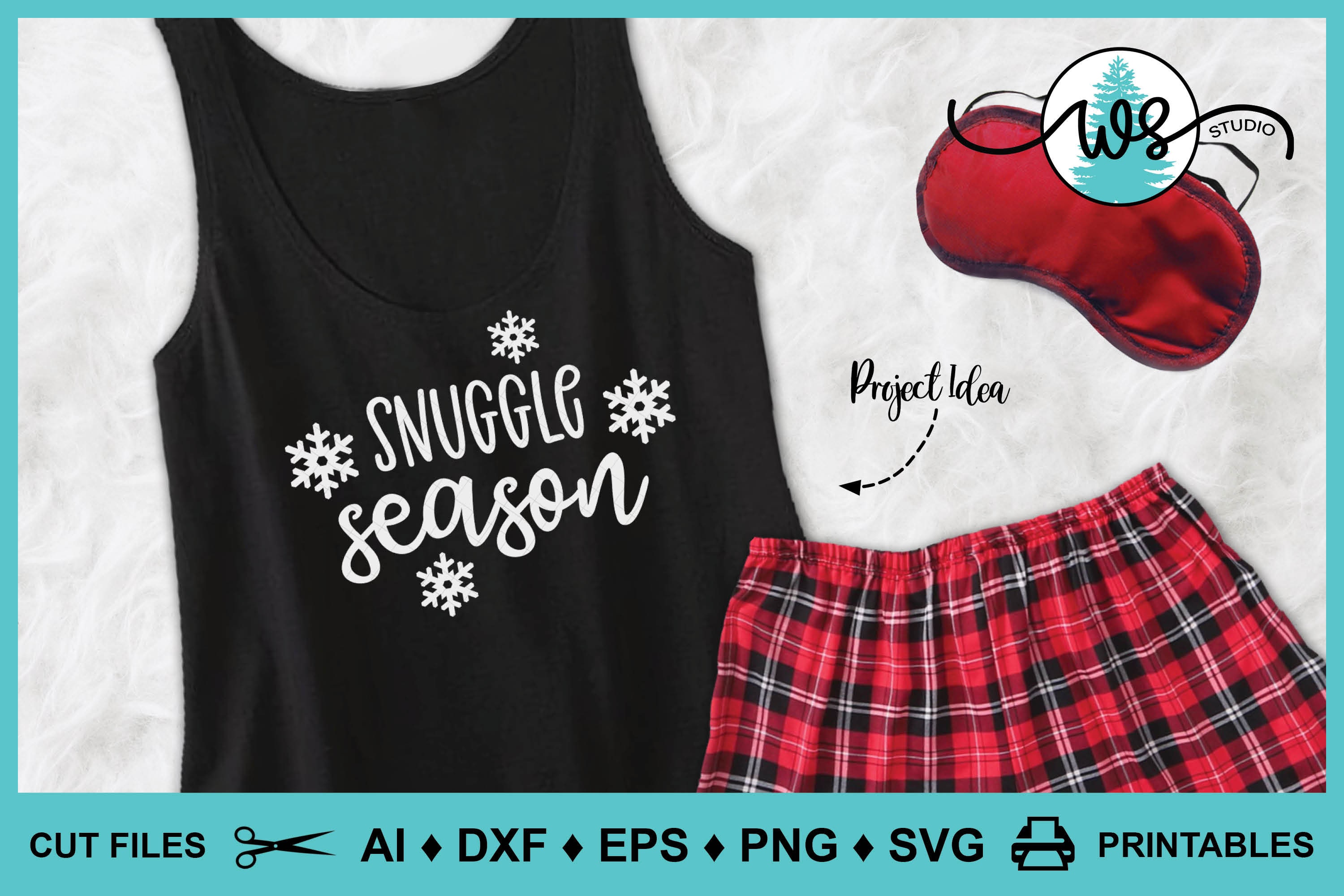 Snuggle Season Svg Winter Logo SVG Snowflake SVG Christmas | Etsy