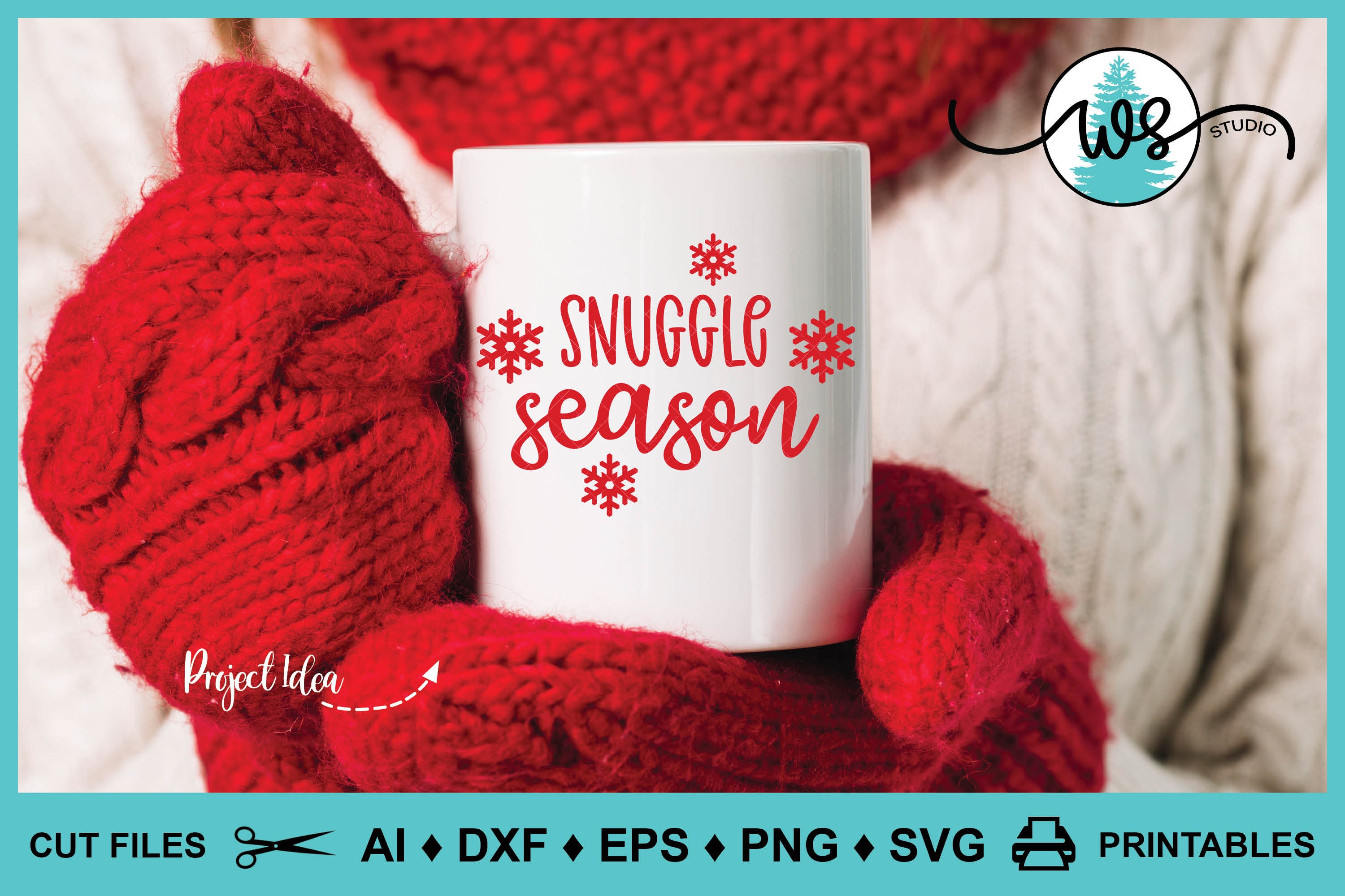 Snuggle Season Svg Winter Logo SVG Snowflake SVG Christmas | Etsy