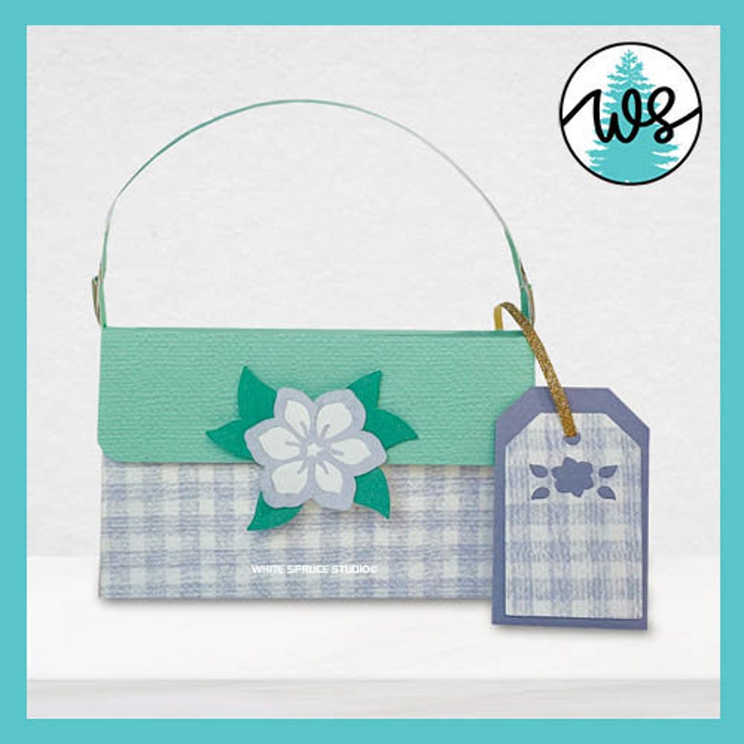 Mother's Day Paper Purse, Paper Purse Template for Mom, Treat Holder ...