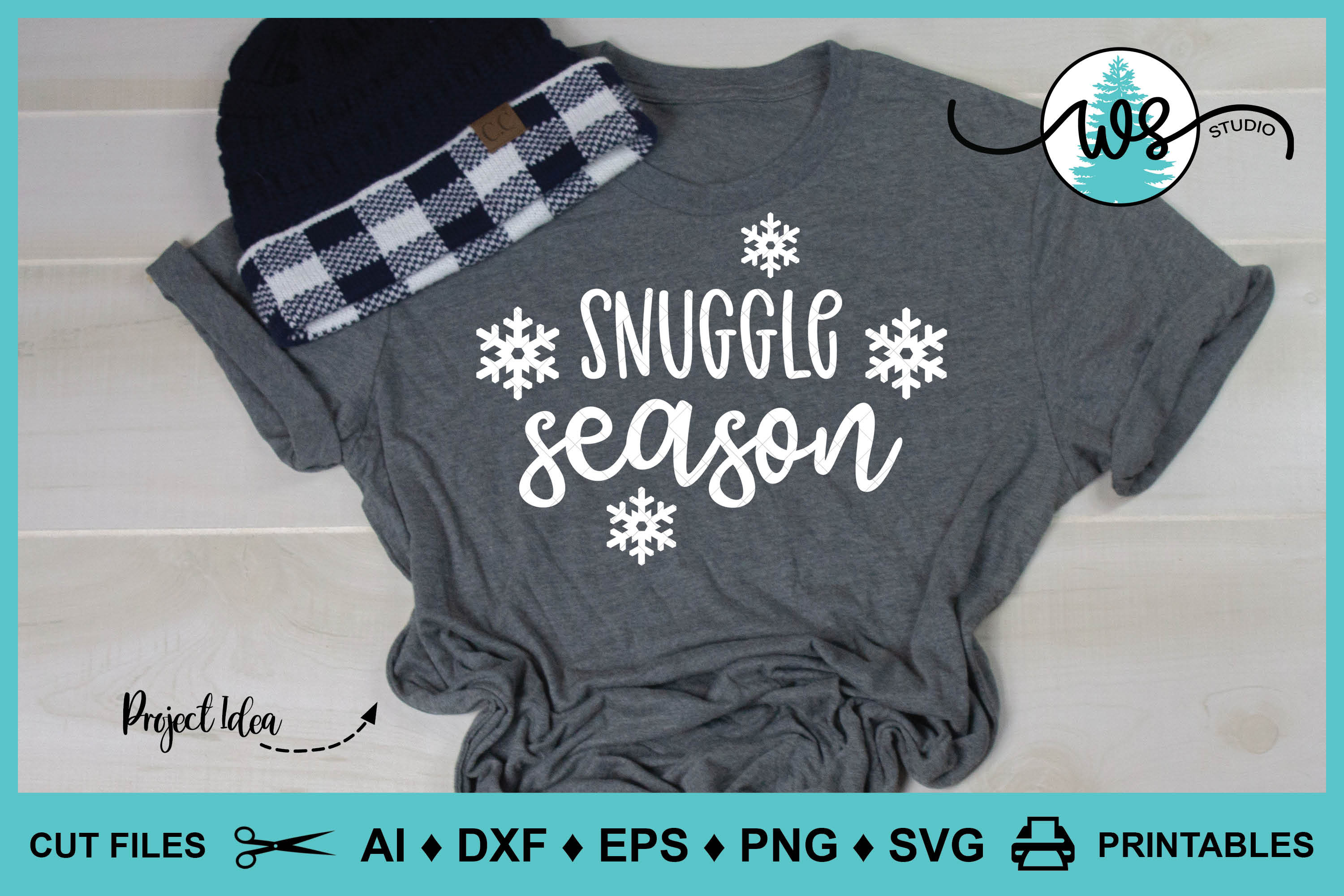 Snuggle Season Svg Winter Logo SVG Snowflake SVG Christmas | Etsy