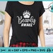 Bearly Awake SVG Bear Claw SVG Funny Coffee Saying Bearly - Etsy