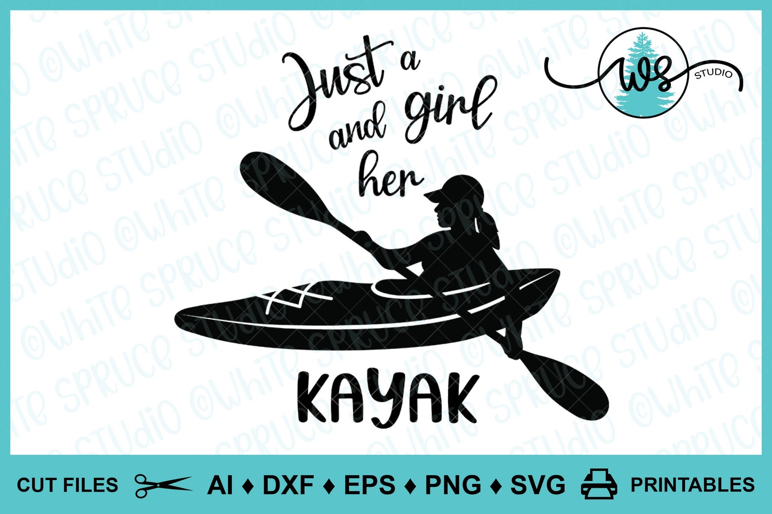 Kayak Logo SVG Kayak Saying Svg Kayak Quote Svg Kayak - Etsy