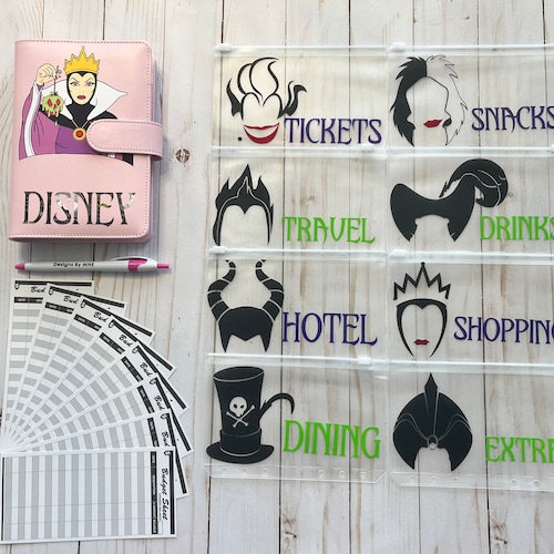 Disney Cash Budget Binder Disney Inspired Budget Binder Cash - Etsy