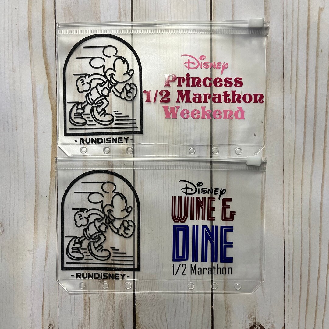 Run Disney Cash Envelopes A6 A5 - Etsy