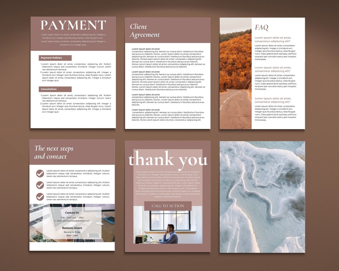 Client Welcome Packet Template | New Onboarding Client Template Canva ...