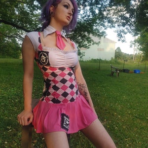 Punk School Girl Dress - Etsy