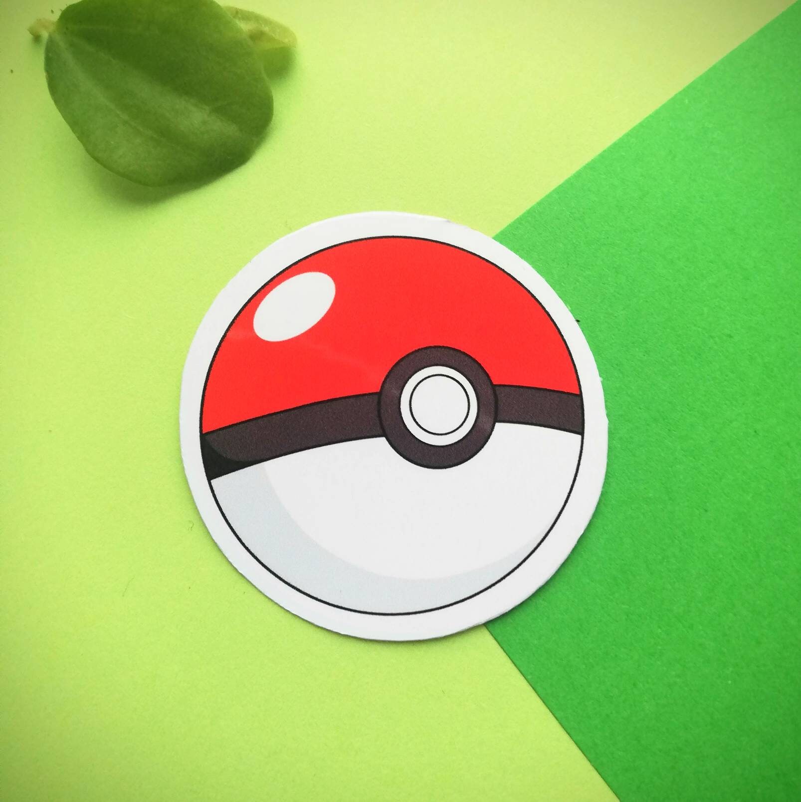 Pokeball Sticker Pokeball, Great Ball, Ultra Ball, Loveball - Etsy