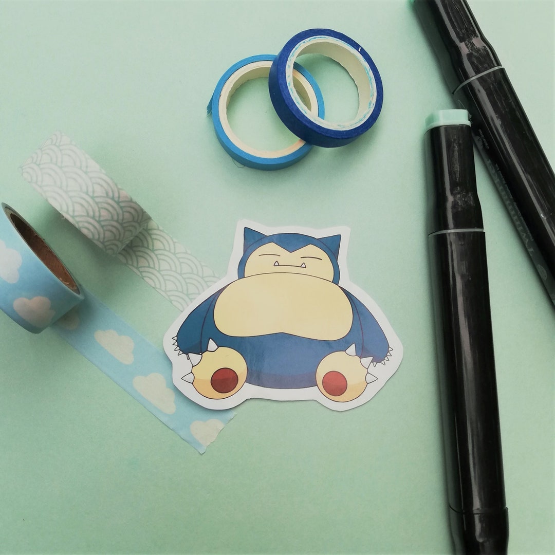 Snorlax Sticker - Etsy