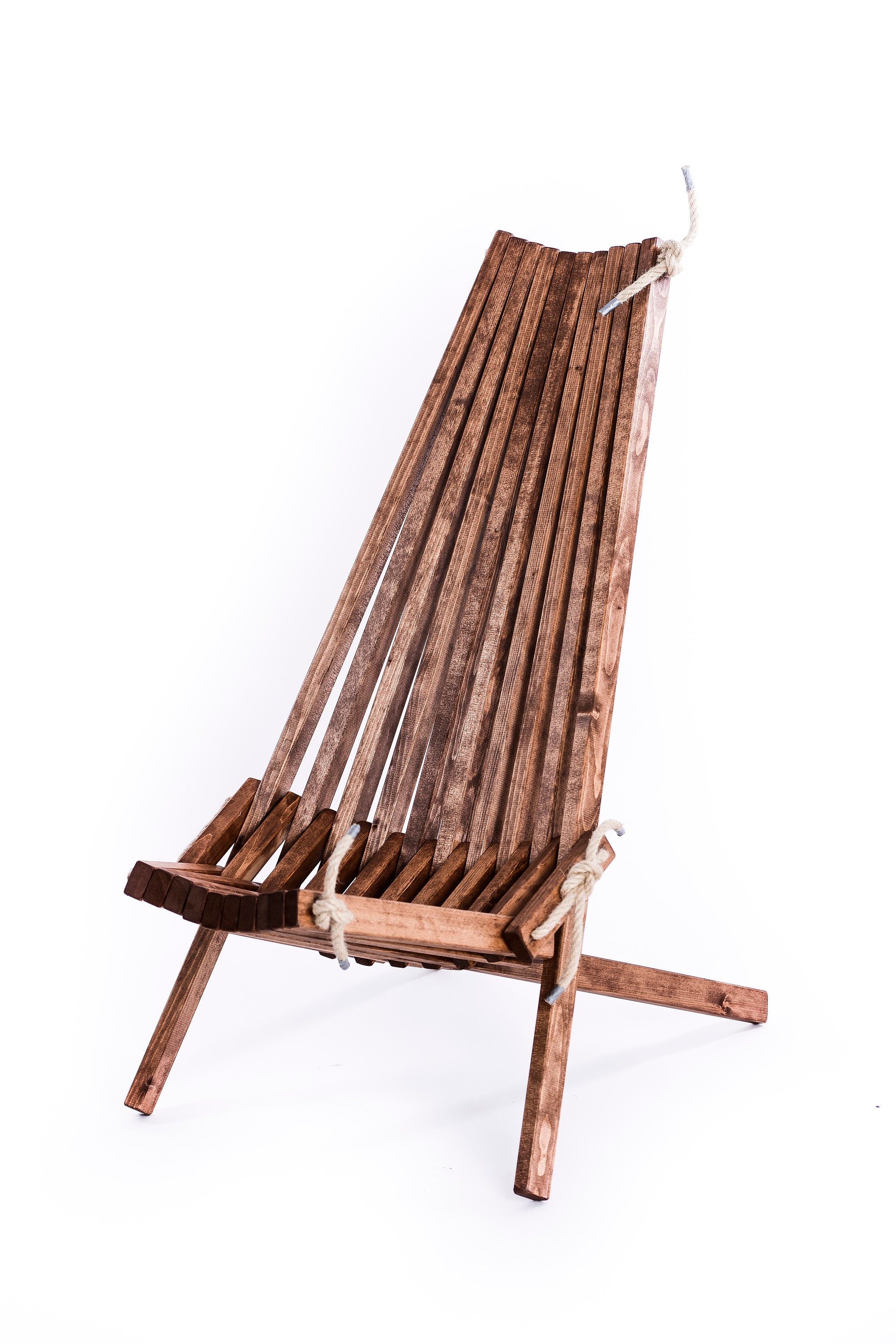 Wooden Bucket Chair Foldable Kentucky Stick Style - Etsy