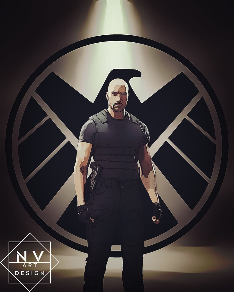 Marvel's Agents of S.H.I.E.L.D. Art-agent Alphonso Mack Mackenzie ...