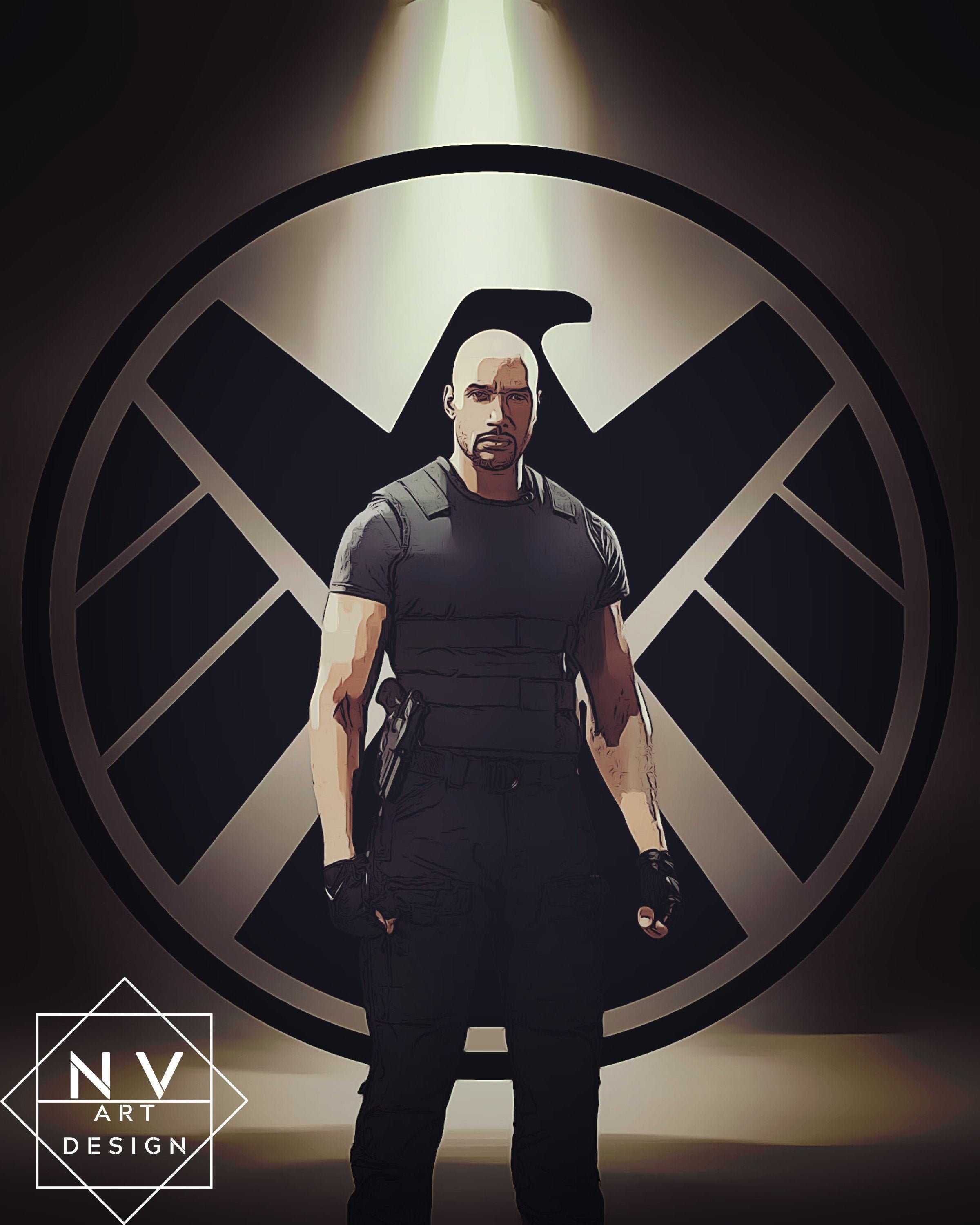 Marvel's Agents of S.H.I.E.L.D. Art-agent Alphonso Mack Mackenzie ...