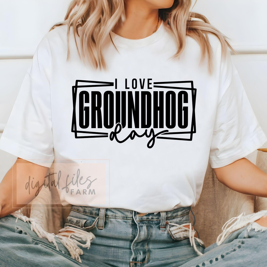 Groundhog Day SVG, I Love Groundhog Day Svg, Happy Groundhog Day SVG ...