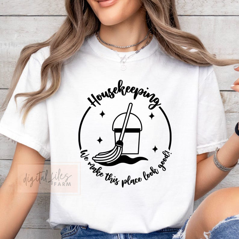 Housekeeping SVG, Maid Svg, Cleaner Svg, House Keeper Svg, Housekeeping ...