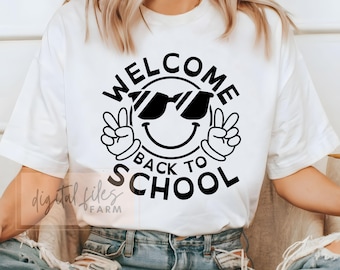Welcome Back to School Svg, 1st Day of School Svg, Back to School Svg ...